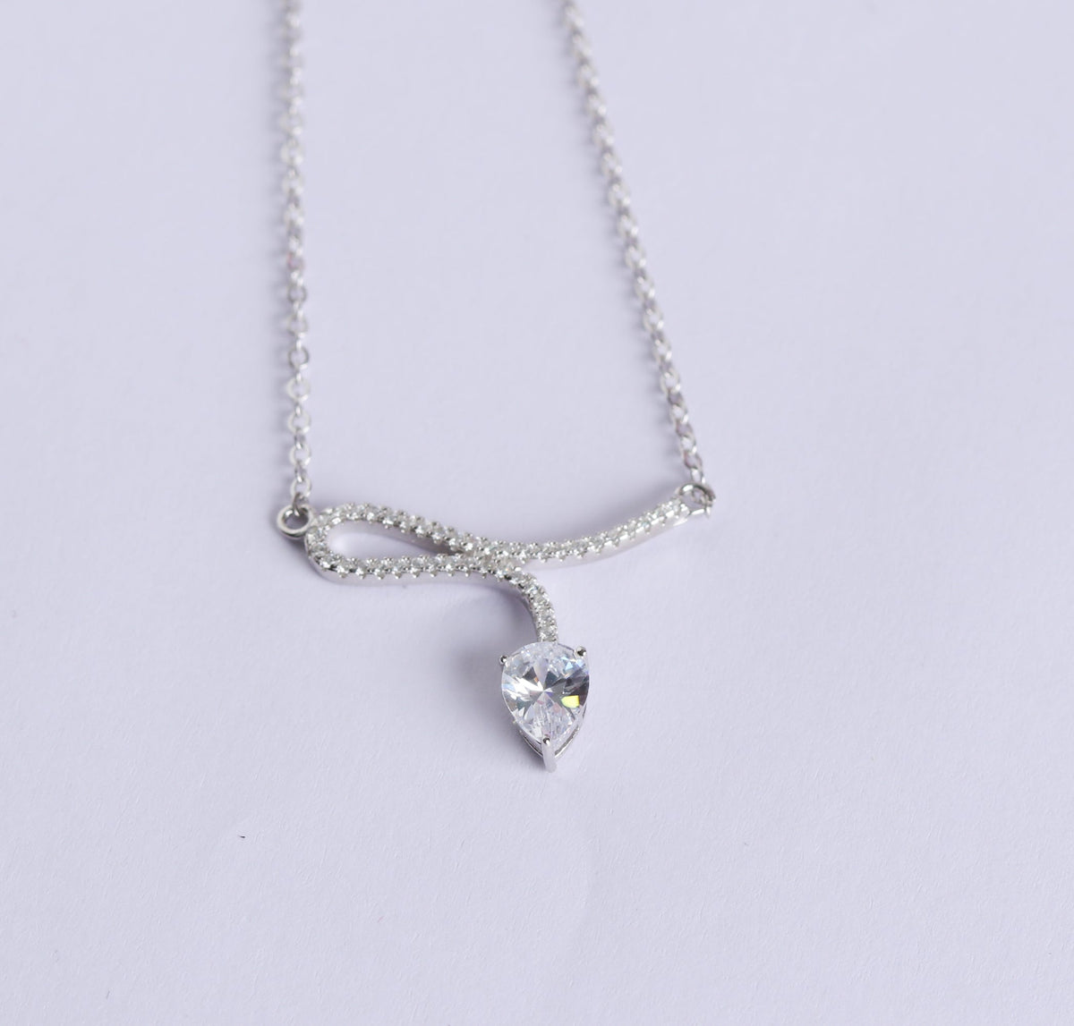 Pear Drop Necklace by Pratha - Jewellery Studio